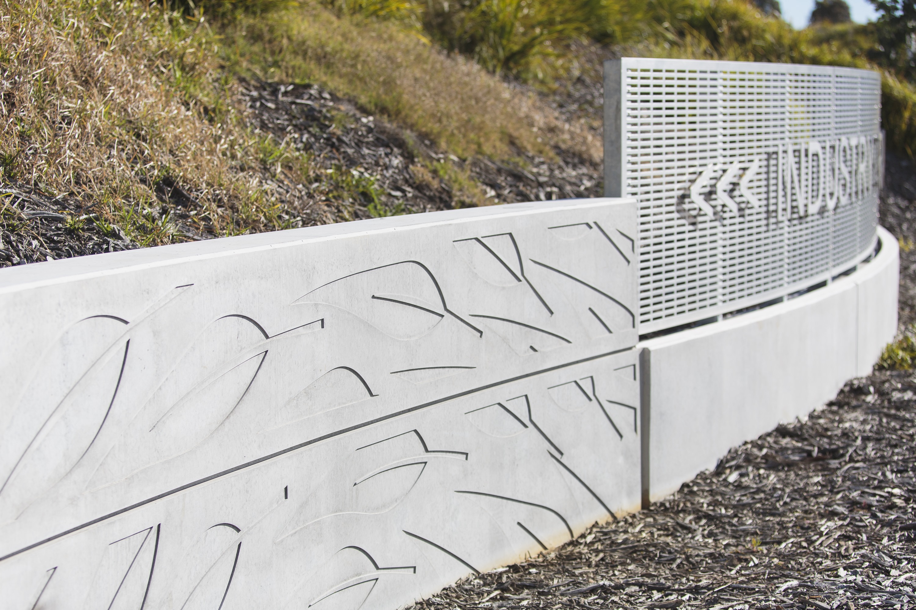 Precast Signage - CIA Precast & Steel